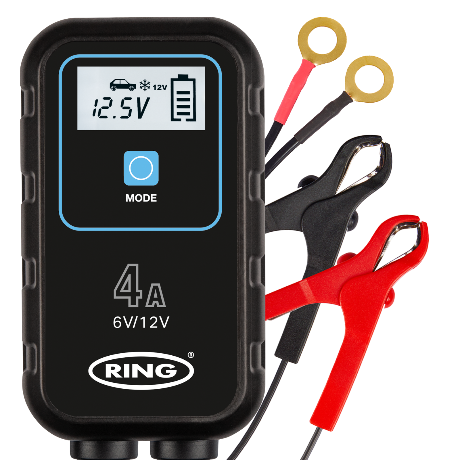 900 Series 4 Amp Smart Battery Charger Ring Automotive Shop